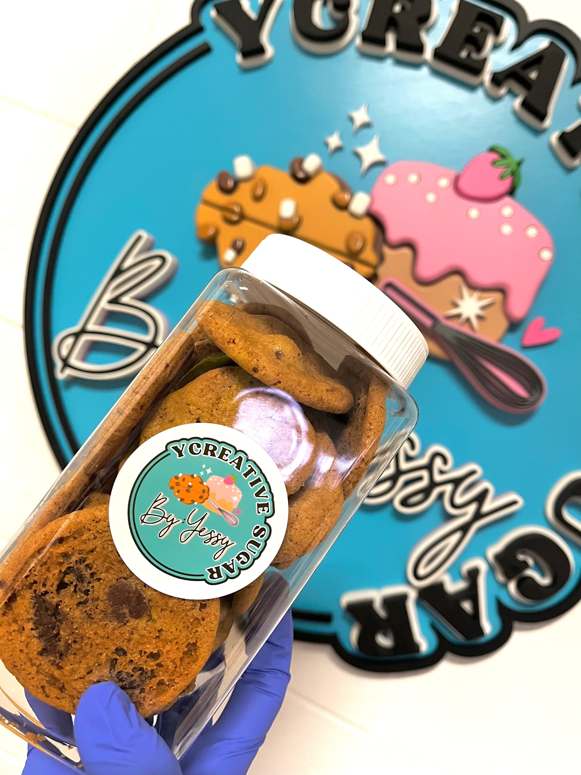 XTRA CRUNCHY CHOCOLATE CHIP COOKIES – Y Creative Sugar